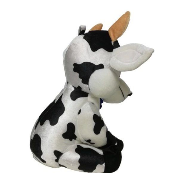 Classic Stuffed Toys | Other | Stuffed Prize Cow Plush 5 In Tall 14 In ...